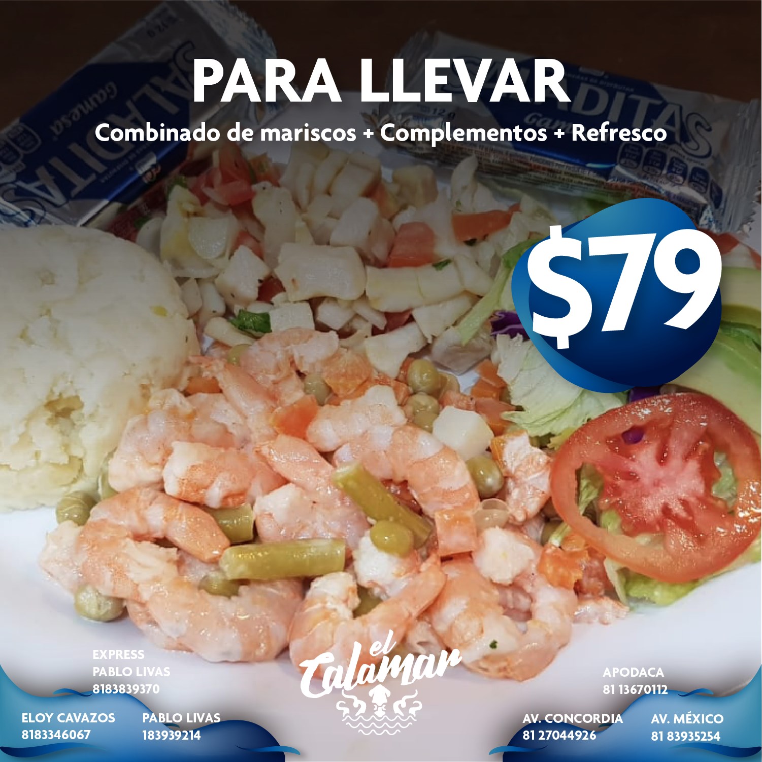 Mariscos El Calamar de Monterrey